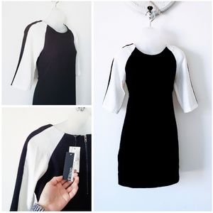 Ellison | Dresses | New Ellison Black And White Mini Dress | Poshmark
